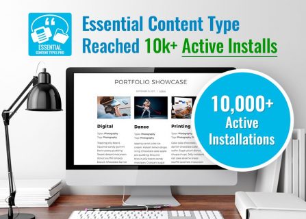Essential Content Types plugin | 10,000+ Active Installations on WordPress