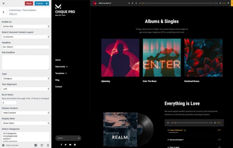 Chique Pro now comes with New Features and Exciting Demos - Catch Themes