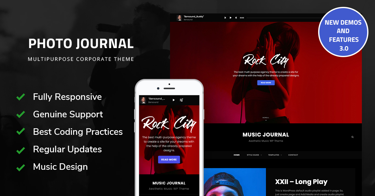 Photo Journal Pro v3.0 Brings New Sections and Exciting Demos