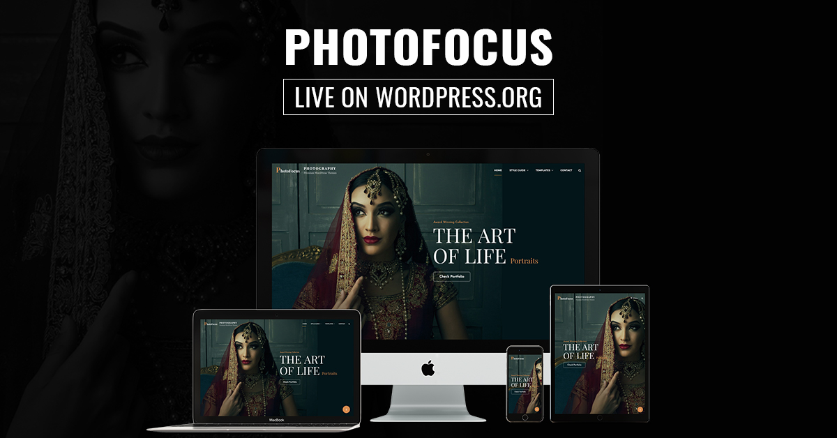 PhotoFocus Theme is Now Live on WordPress.org Theme Repo - Catch Themes