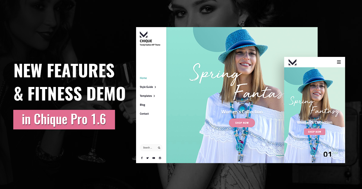 Chique Pro 1.6 Now comes with New Features and Fitness Demo