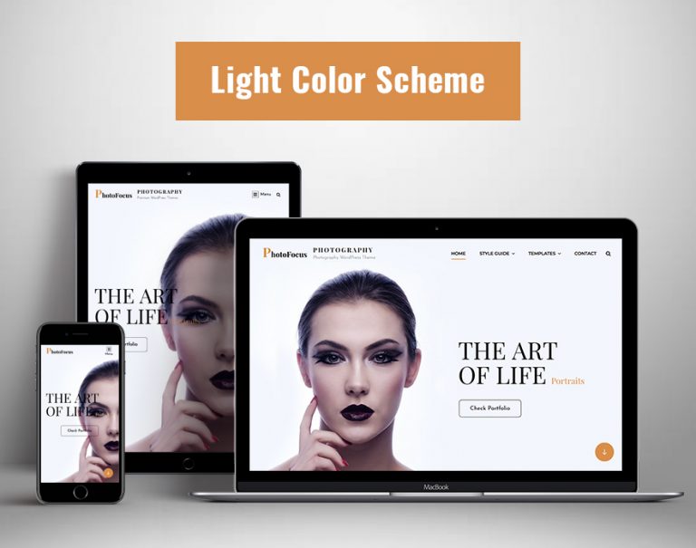 PhotoFocus Light – A Free Photography WordPress Theme - Catch Themes