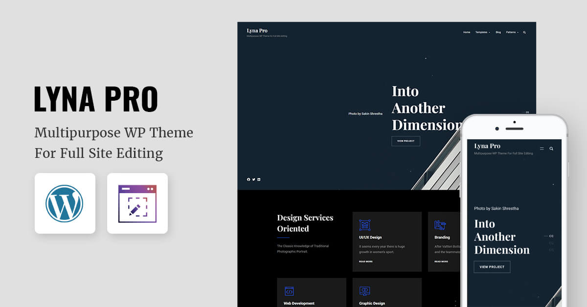 Lyna Pro - Multipurpose WordPress Block Theme For Full Site Editing - Catch Themes