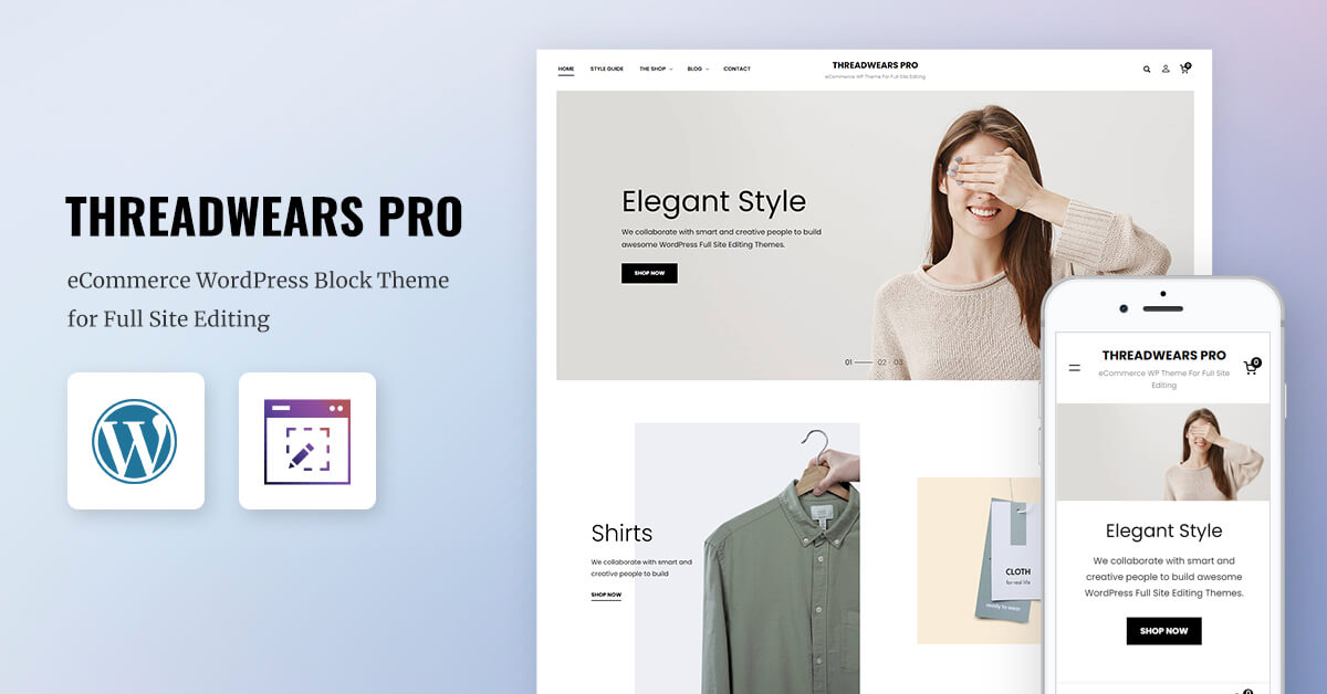 Threadwears Pro - eCommerce WordPress Block Theme For Full Site Editing - Catch Themes