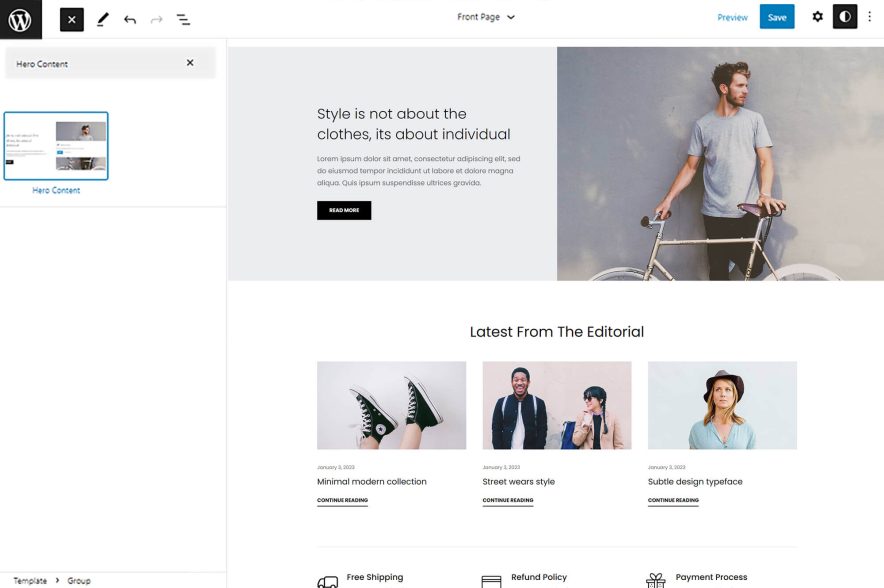Threadwears Pro - eCommerce WordPress Block Theme For Full Site Editing - Catch Themes
