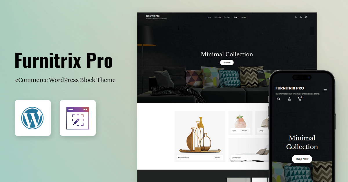 Furnitrix Pro - eCommerce WordPress Block Theme For Full Site Editing - Catch Themes