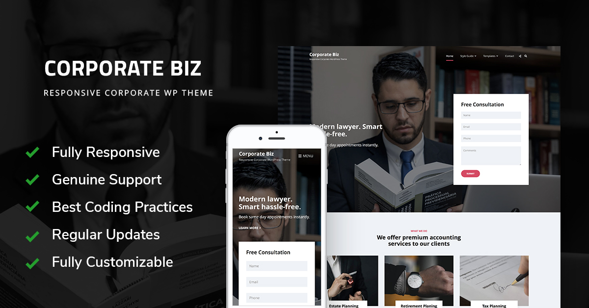 Corporate Biz - Catch Themes