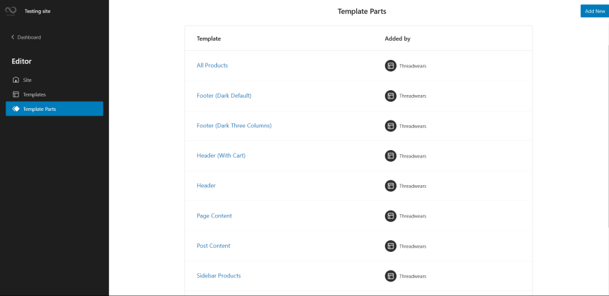 Threadwears - Catch Themes