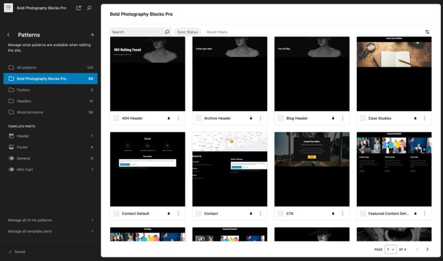 Bold Photography Blocks Pro - Catch Themes
