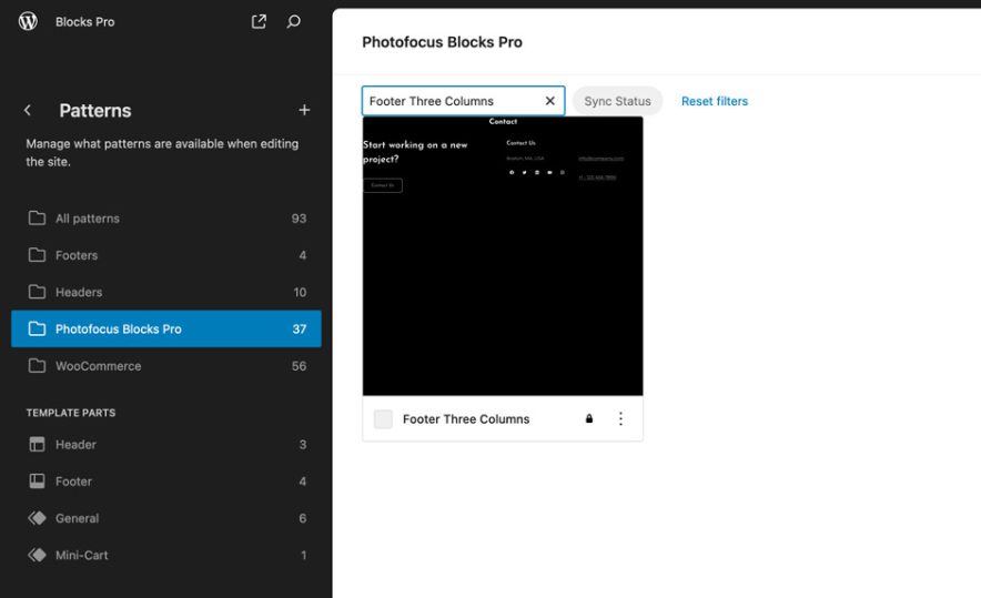 Photofocus Blocks Pro - Catch Themes