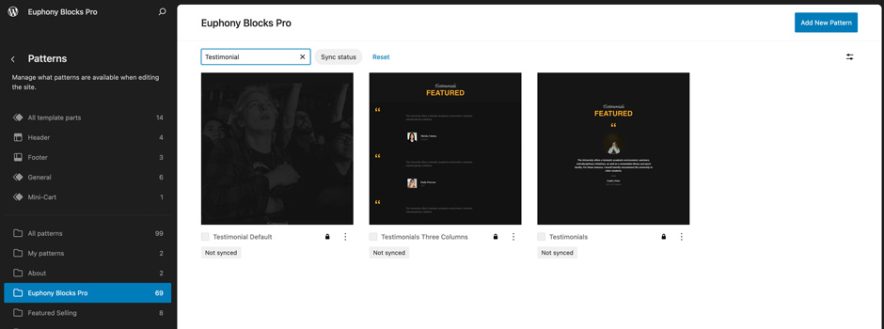 Euphony Blocks Pro - Catch Themes
