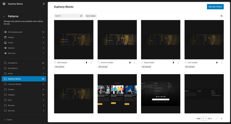 Euphony Blocks - Catch Themes